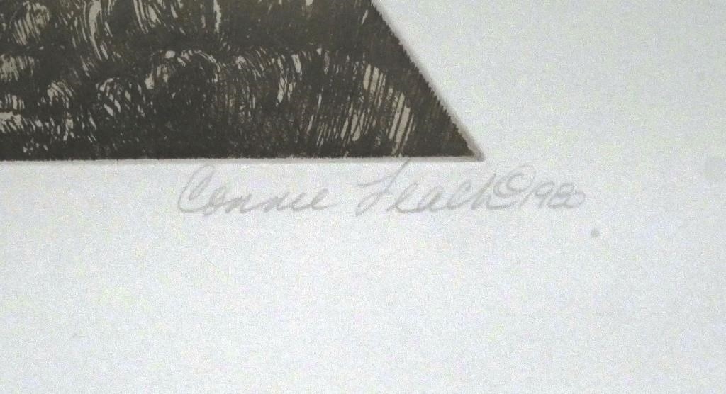 Connie Leach | cloudscapes in triangle patterns (1980) | MutualArt
