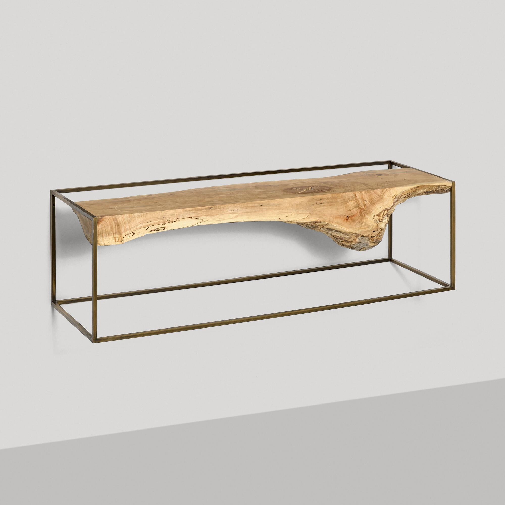 Huy Bui | Inverted Lands wall-mounted console from the Geological Frame ...