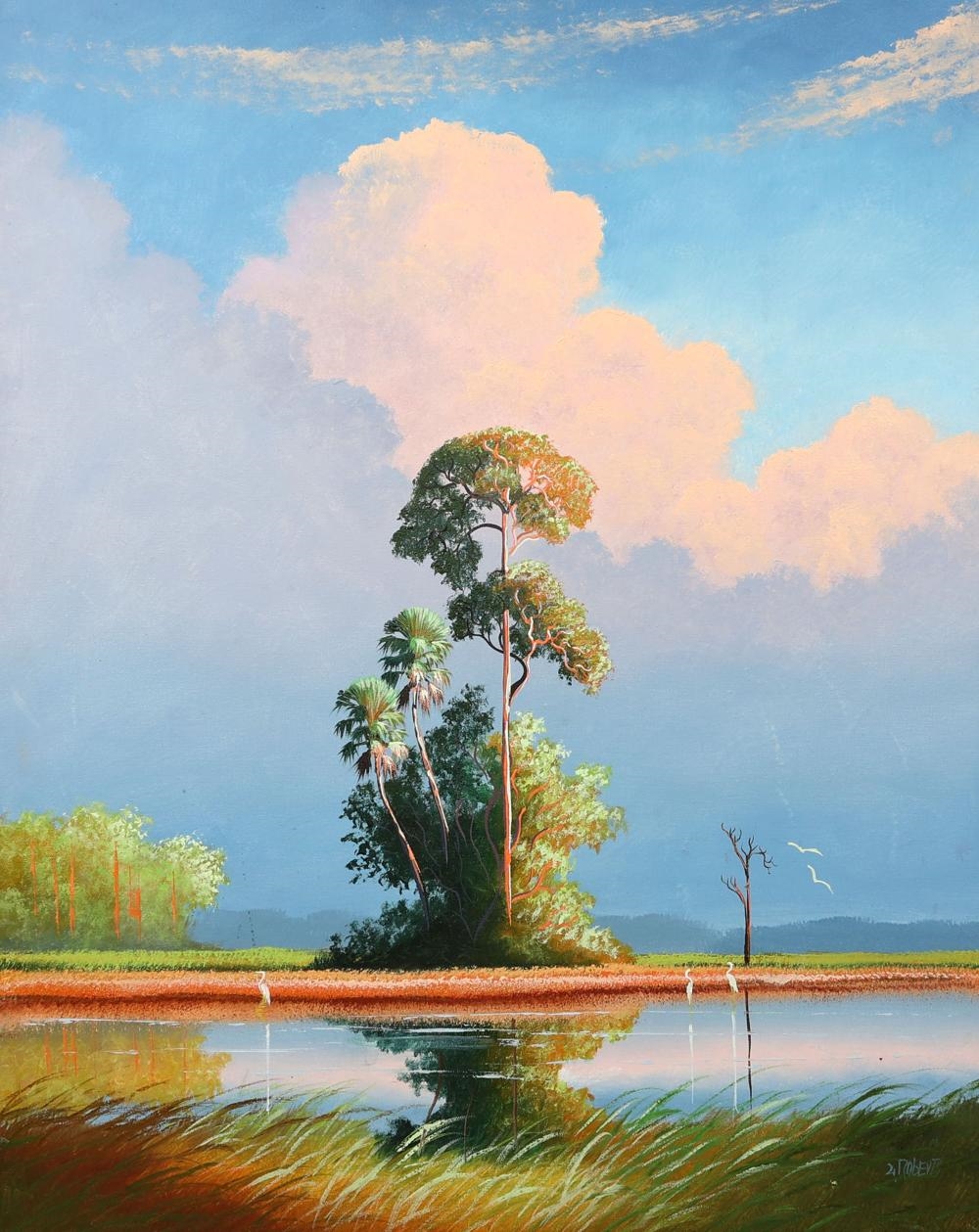 Livingston Roberts | LIVINGSTON ROBERTS FLORIDA HIGHWAYMEN CLOUDY DAY ...