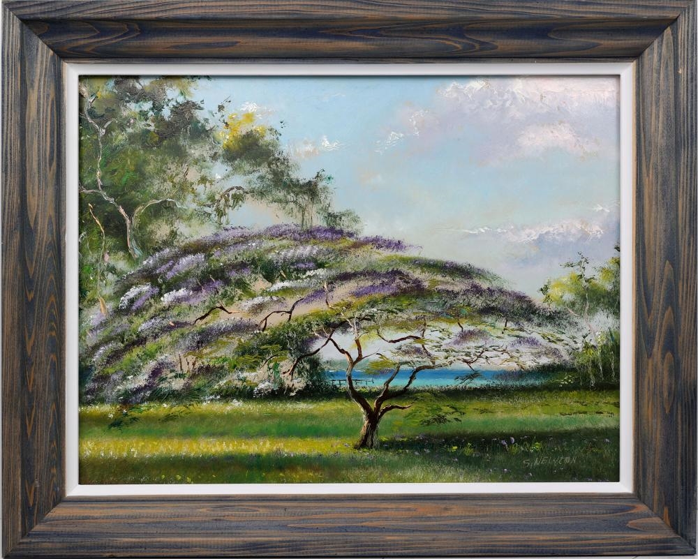 Sam Newton | SAM NEWTON FLORIDA HIGHWAYMEN RARE JACARANDA | MutualArt