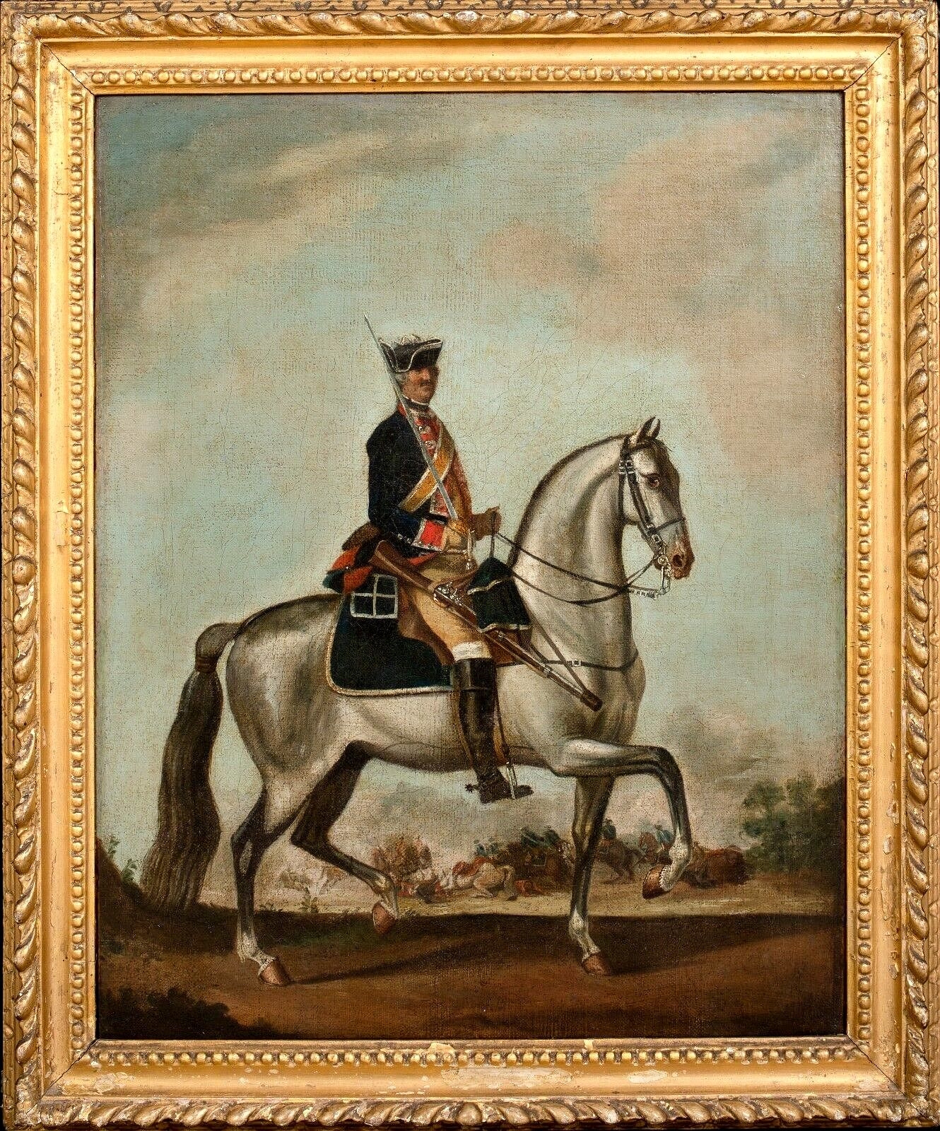 David Morier | ROYAL QUEENS DRAGOON OFFICE & HORSE PORTRAIT OIL ...
