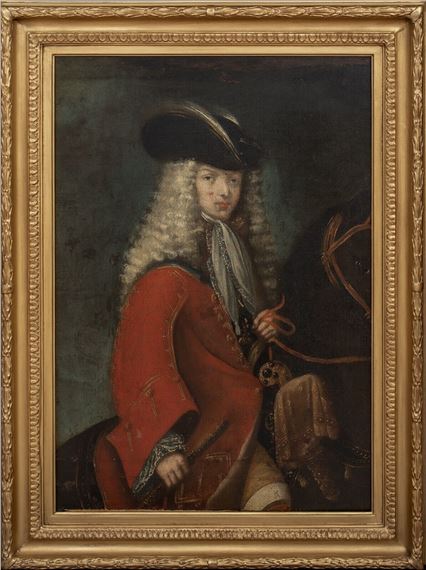 European School, 18th Century | PORTRAIT OF KING PHILIP V OIL PAINTING ...