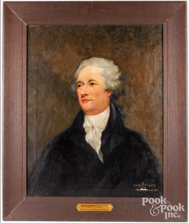 Caroline van Helden | portrait of Alexander Hamilton | MutualArt