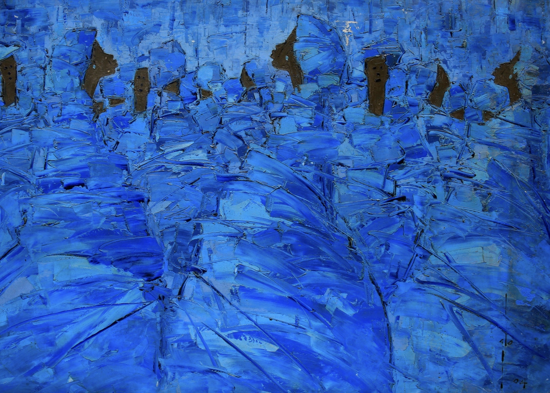 Ablade Glover | Blue women (2004) | MutualArt
