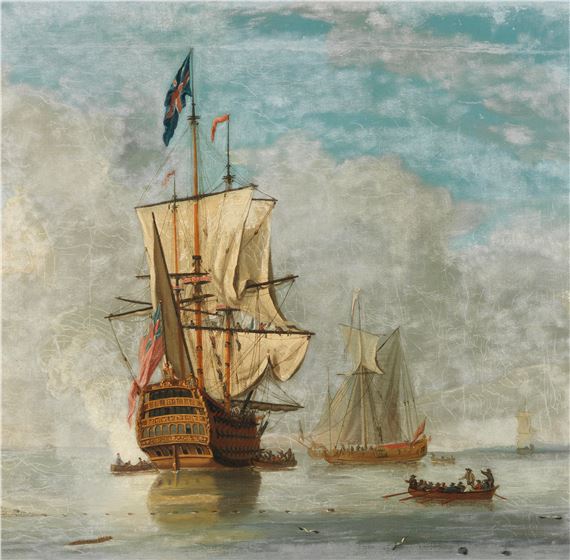 Peter Monamy | War of the Spanish Succession, 1702-1713, The Fleet ...