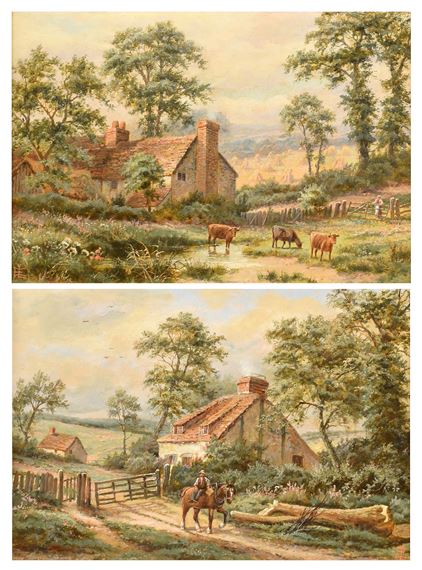 Edgar Longstaffe | Country scenes with figures | MutualArt