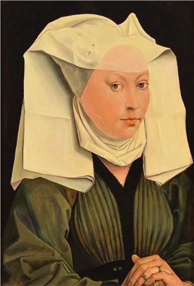 Arthur F. Rowlands | Portrait of a Woman after Rogier van der Weyden ...