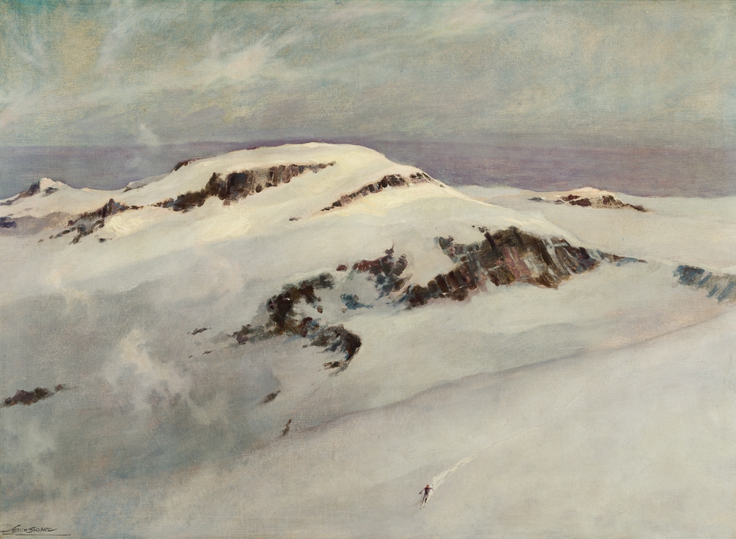 Eric Sloane | Berkshire Barn | MutualArt