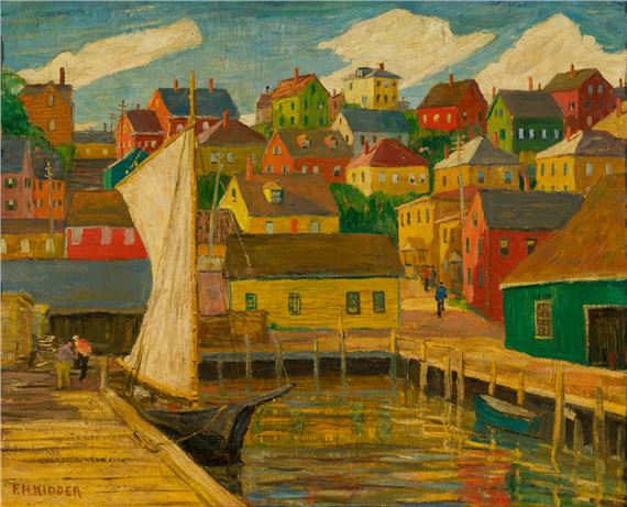 Frank Howard Kidder | 2 Artworks at Auction | MutualArt