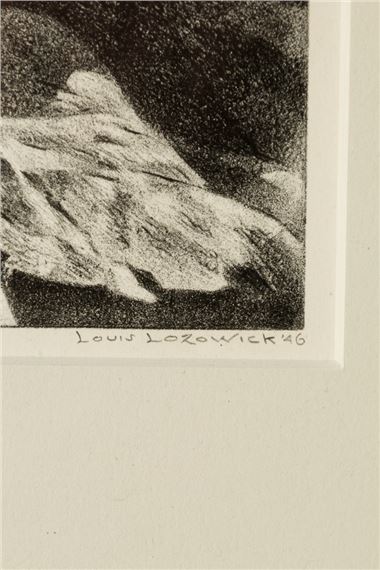 Louis Lozowick | Louis Lozowick (Ukrainian/Am. 1892-1973 (1946) | MutualArt