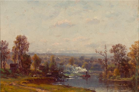 John J. Enneking | John Joseph Enneking (Am. 1841-1916 | MutualArt