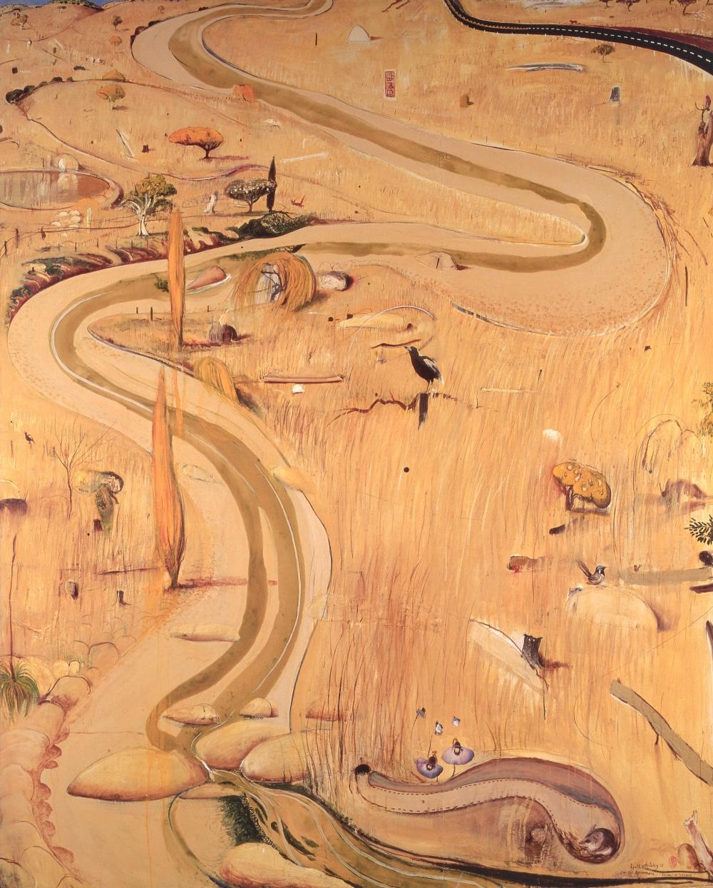 Brett Whiteley | Brett Whiteley Retrospective Exhibition, Art Gallery ...