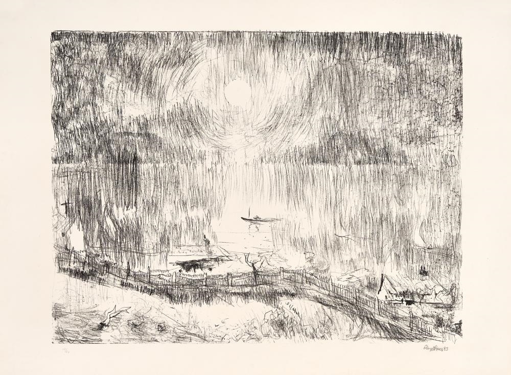 Lloyd Rees | The Derwent Harbour, 1983 (1894 - 1988) | MutualArt