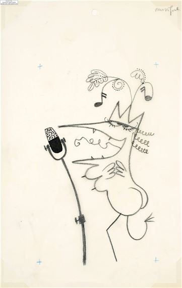 Jacques ROUXEL | Madame Shadok chante | MutualArt