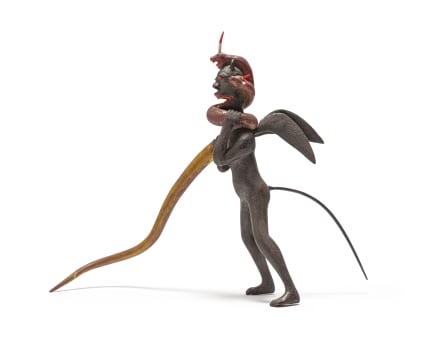 Johannes Segogela | Devil with Three-Headed Snake | MutualArt