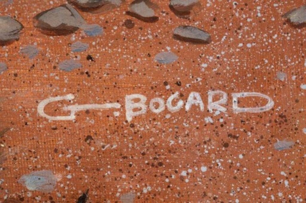 Gerald Bogard | Western American Indian Hunt Scene, Gerald Bogard ...