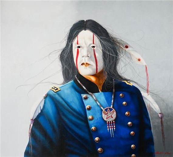 JD Challenger | Portrait of an Indigenous Man of the Great Plains ...