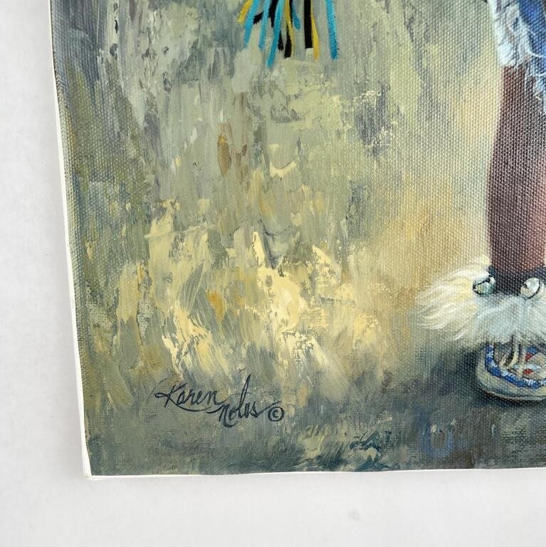 Karen Noles | Little Kootenai Dancer Karen Noles Giclee Print | MutualArt