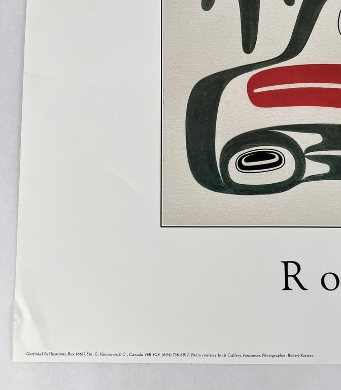 Robert Charles Davidson | Robert Davidson Haida Frog Print Signed ...