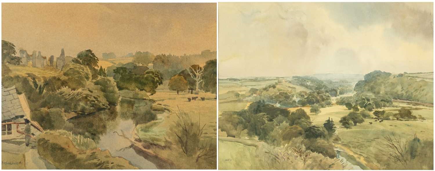 Arthur Miles | Landscape in the Conwy Valley (1968) | MutualArt