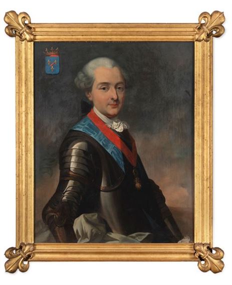French School, 19th Century | Portrait de Louis Jean Marie de Bourbon, Duc de Penthièvre, Amiral ...