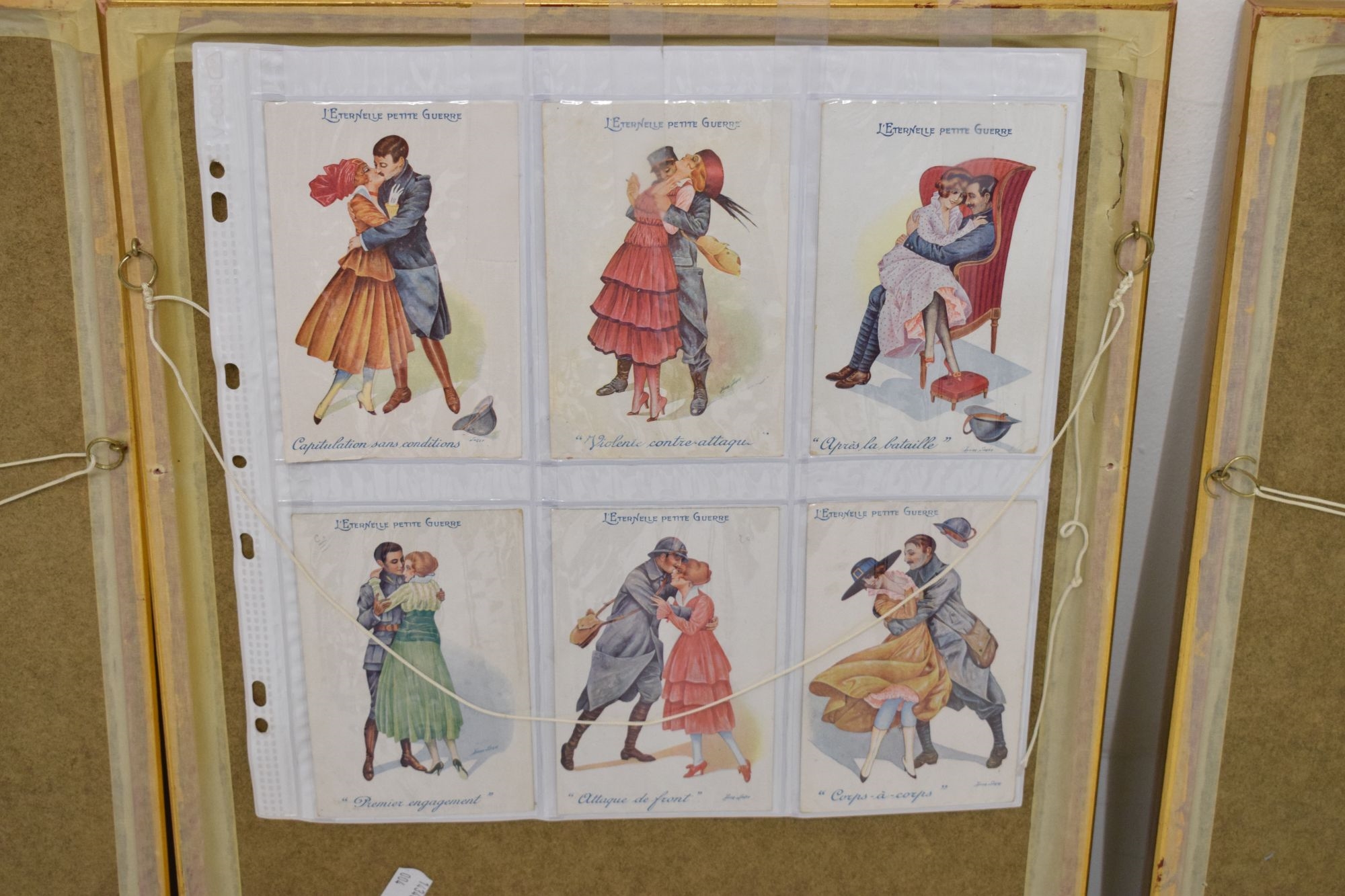 Xavier Sager | Set of four watercolours and postcards | MutualArt