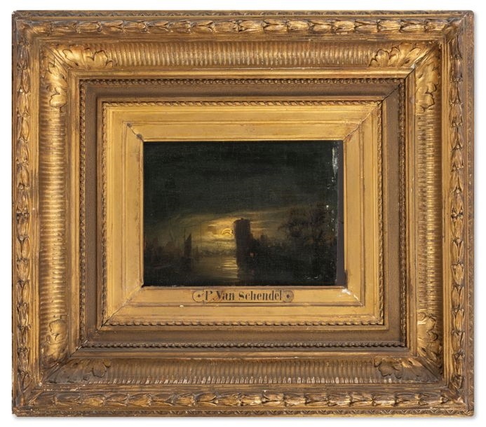 Petrus Van Schendel | Divine inspiration (1844) | MutualArt