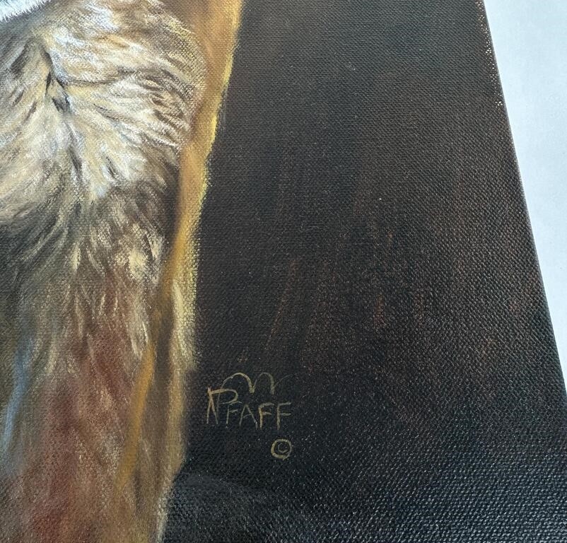 Norma Lee Pfaff | Norma Lee Pfaff Montana Mountain Lion Oil Painting ...