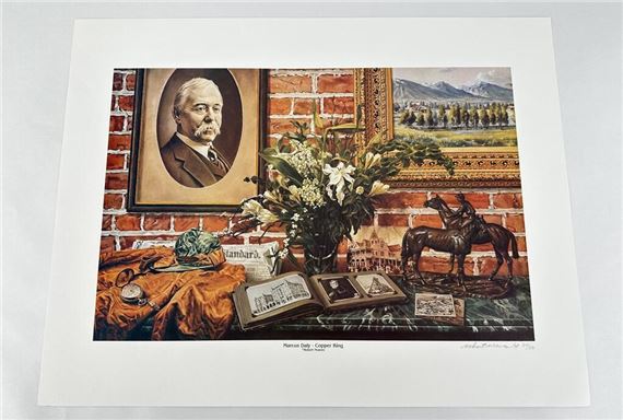 Marcus Daly | Marcus Daly Copper King Print by Robert Neaves | MutualArt