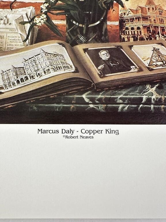 Marcus Daly | Marcus Daly Copper King Print by Robert Neaves | MutualArt