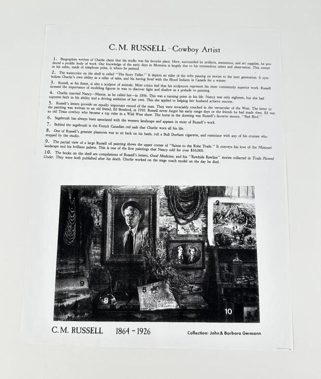 Charles Marion Russell | C M Russell Cowboy Artist Print by Robert ...