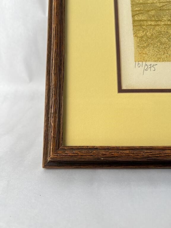 Yves Ganne | Yves Ganne Signed Lithograph of Boats | MutualArt