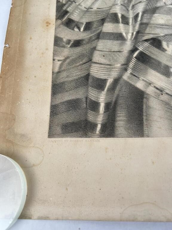Robert‏ Hannah | Robert Hannah Birthday Morning Engraving | MutualArt