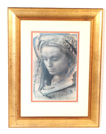 Pietro Annigoni | RECLINING FEMALE NUDE | MutualArt