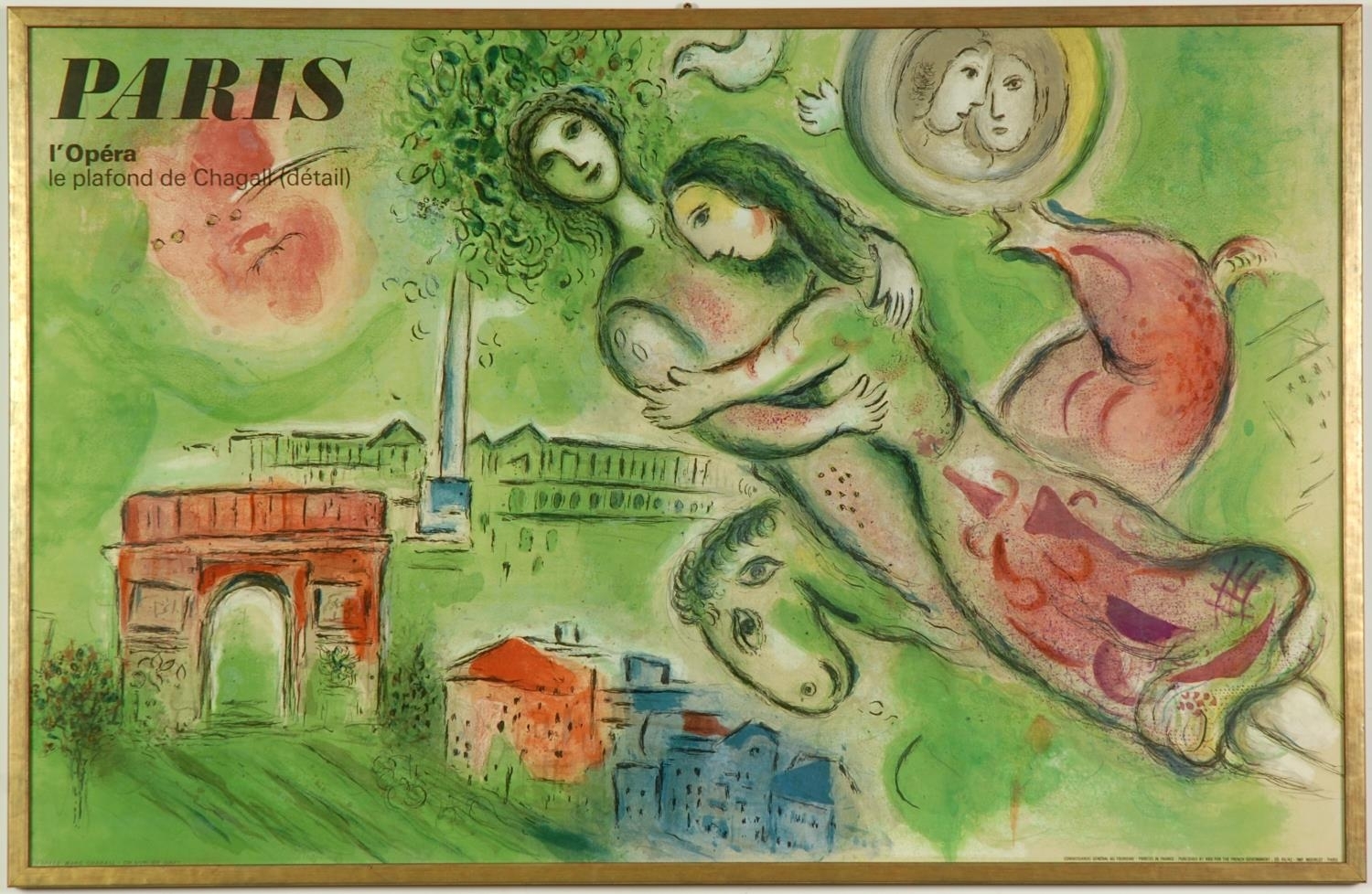 Marc Chagall | Paris Opera Le Plafond de Chagall Romeo and Juliette ...