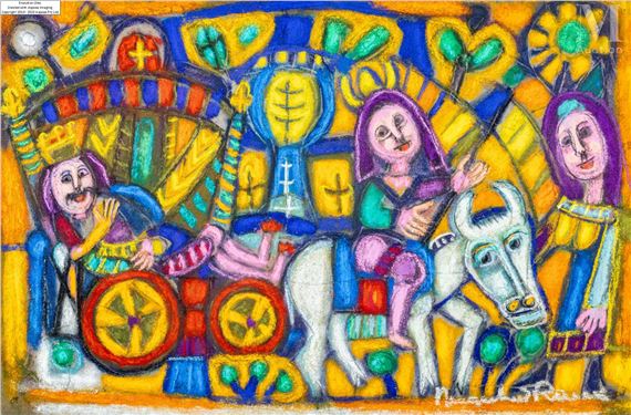 Louis Marchand des Raux | Le roi fainéant | MutualArt