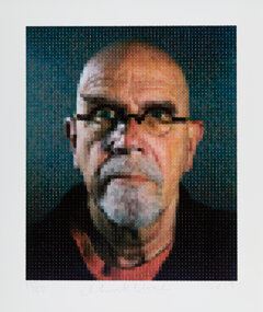 Chuck Close | Self-Portrait (2000) | MutualArt