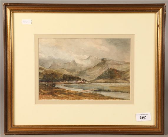 George John Pinwell | A recollection of Cader Idris | MutualArt