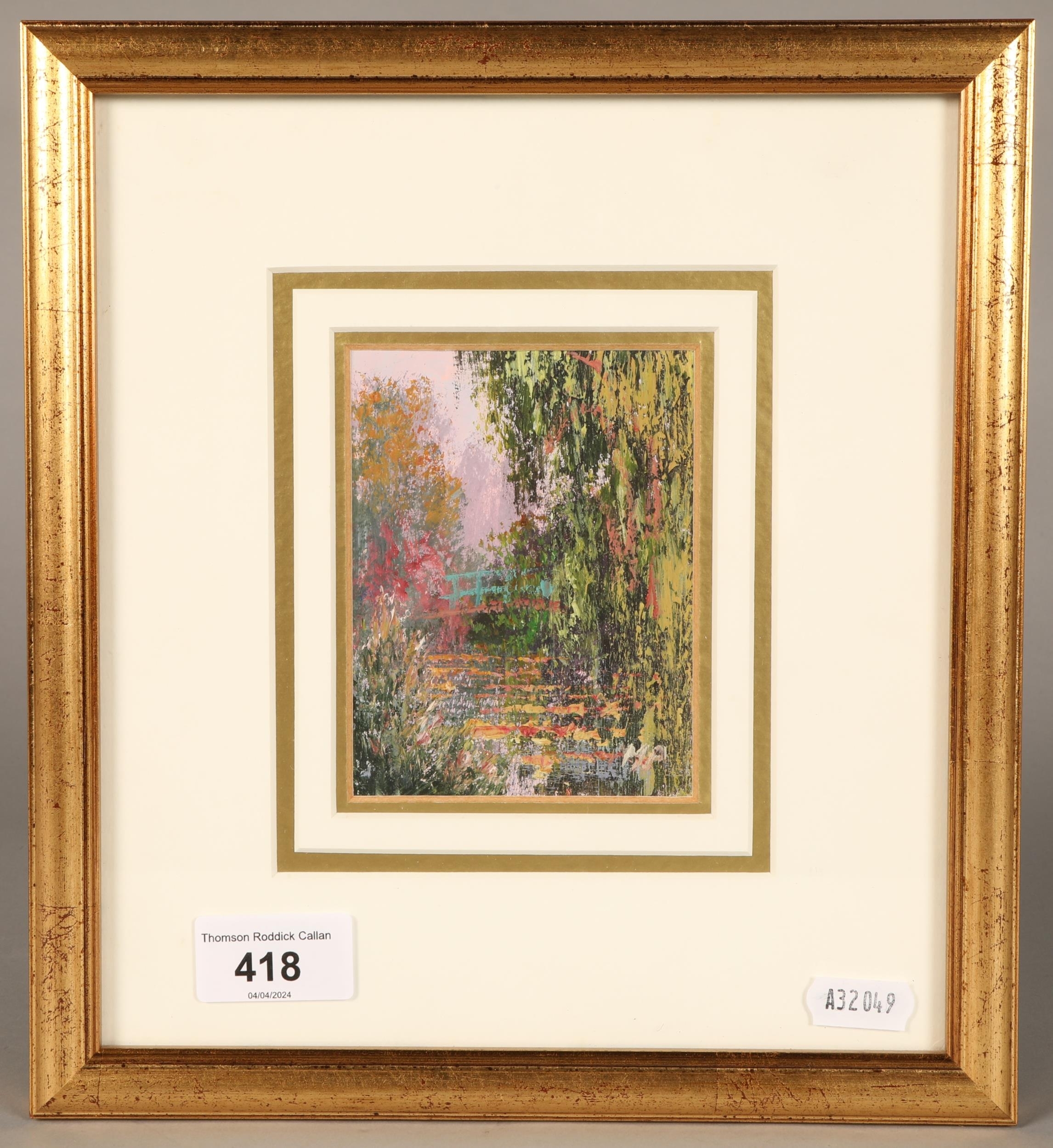 Colin Maxwell Parsons | 'Monet's Garden at Giverny' | MutualArt