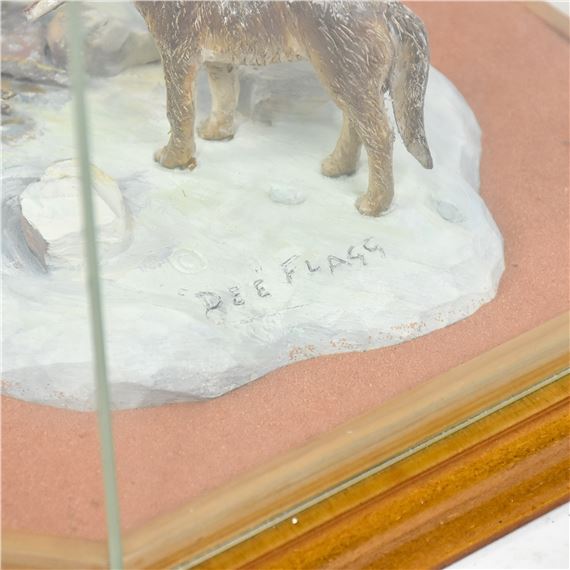 Dee Flagg | Dee Flag 'The Buffalo Hunter | MutualArt