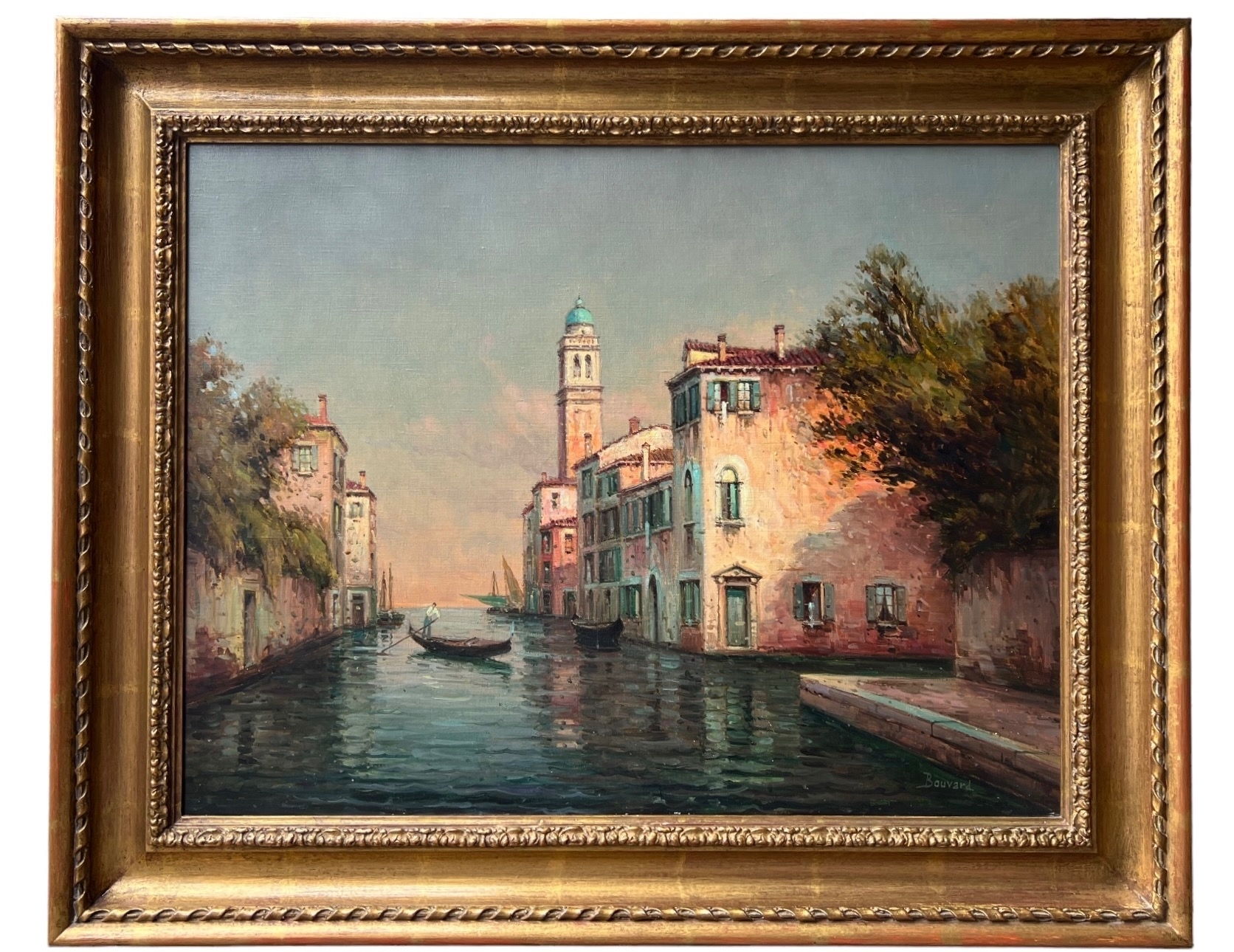 Antoine Bouvard | A Venetian canal | MutualArt