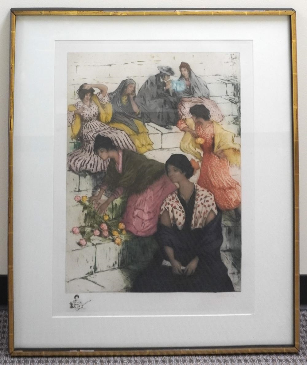 Allan Osterlind | On the Stairs | MutualArt