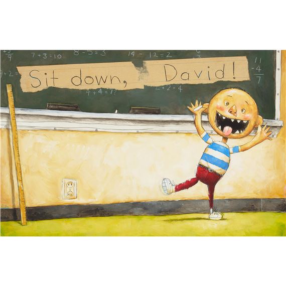 David Shannon | A DAVID SHANNON ILLUSTRATION FROM DAVID GOES TO SCHOOL ...