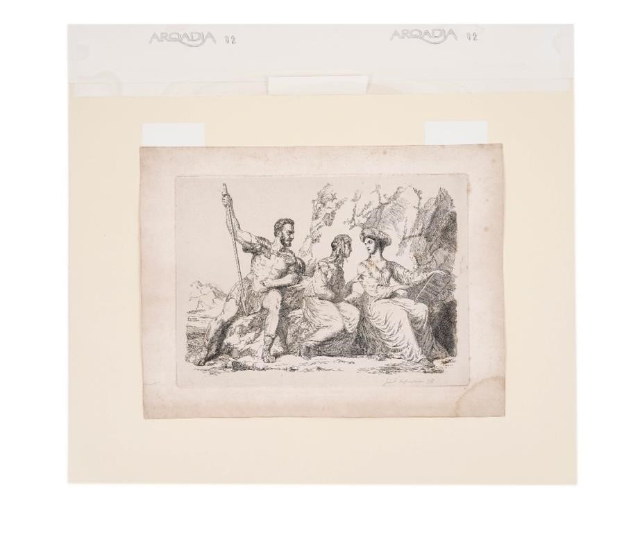 Sir George Hayter | SIR GEORGE HAYTER ETCHING | MutualArt