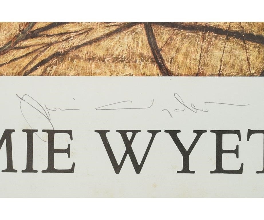 Jamie Wyeth | SIGNED WYETH POSTER (1980) | MutualArt