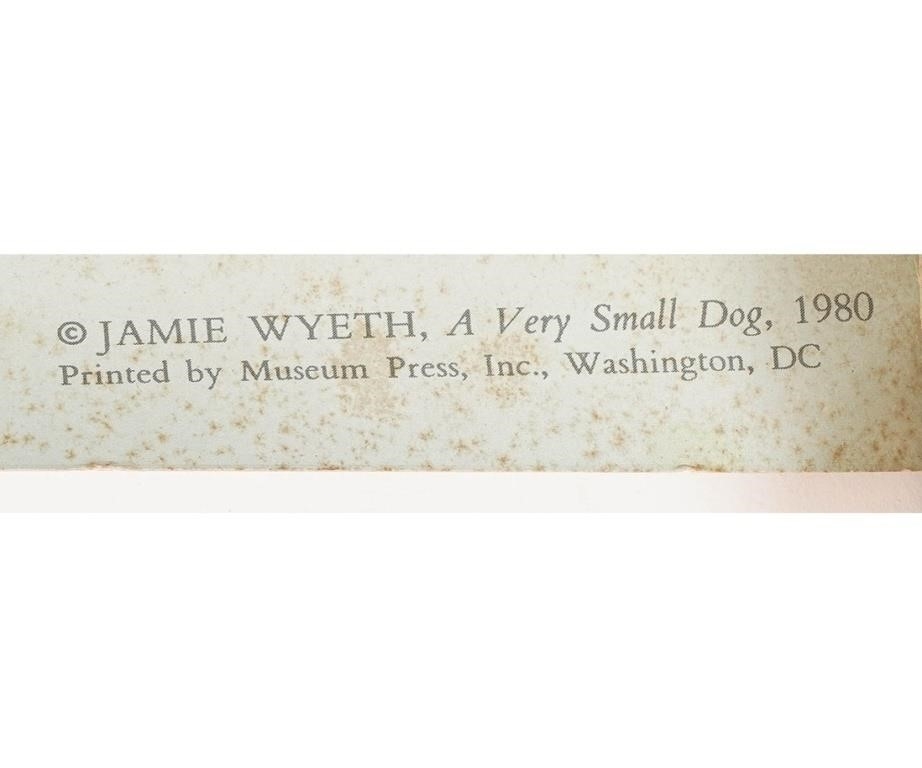 Jamie Wyeth | SIGNED WYETH POSTER (1980) | MutualArt
