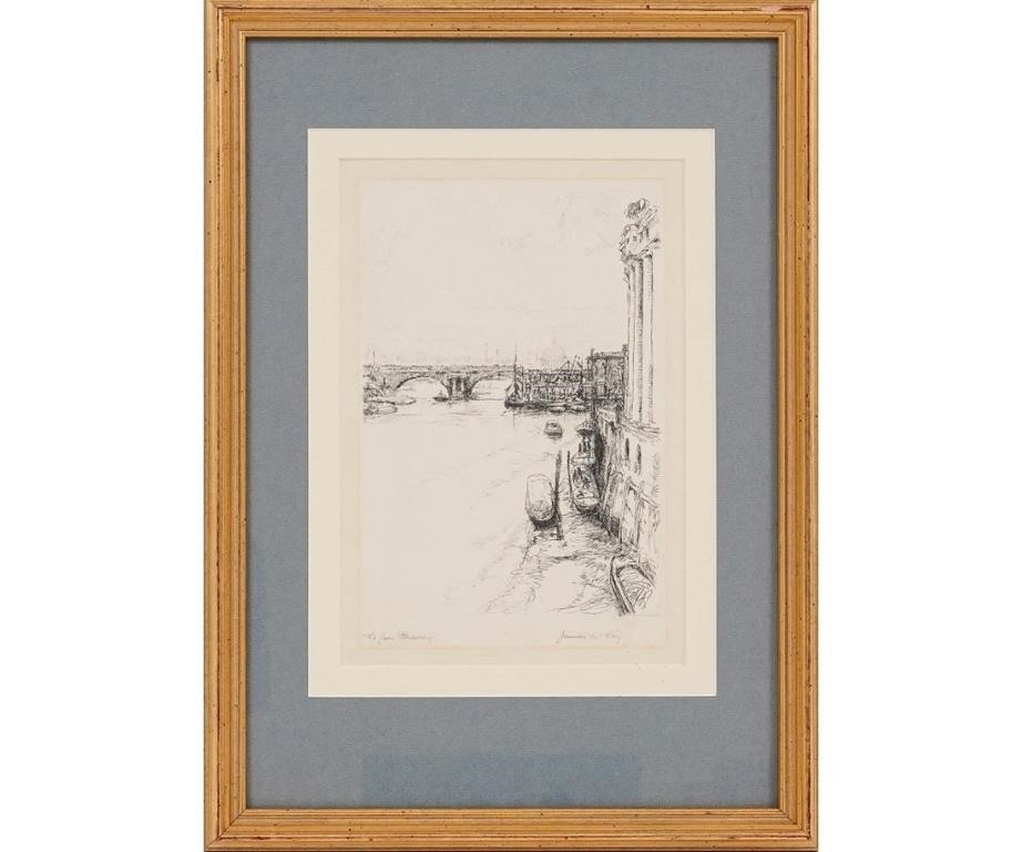 James McBey | The Deserted Palace (Hardie and Carter 236) (1928 ...