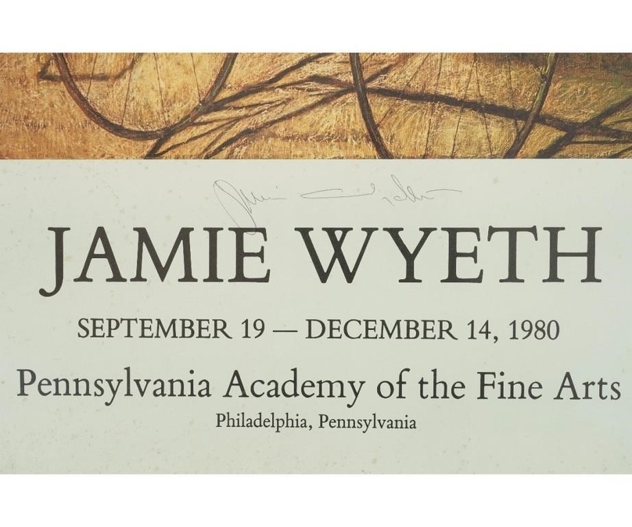 Jamie Wyeth | SIGNED JAMIE WYETH POSTER | MutualArt