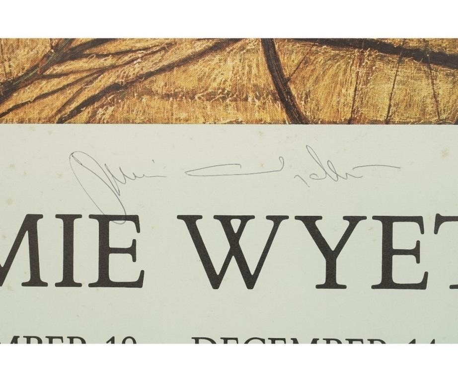 Jamie Wyeth | SIGNED JAMIE WYETH POSTER | MutualArt