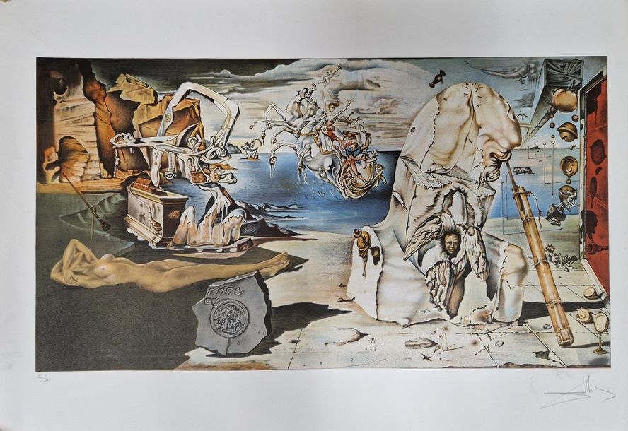 Salvador Dalí | DALI Salvador, after, L'apothéose d'Homère, color ...